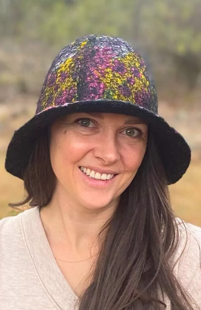 Hat Felted Wool HT-DK-IFHL - Ganesh Himal Trading